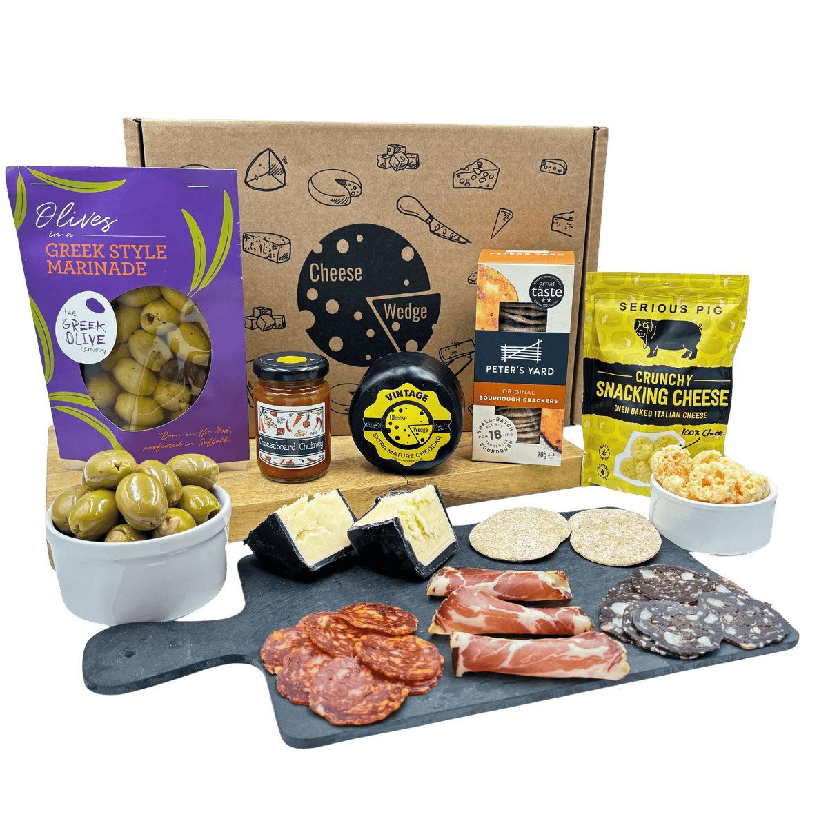 Charcuterie Selection Box – The Cheese Wedge Company