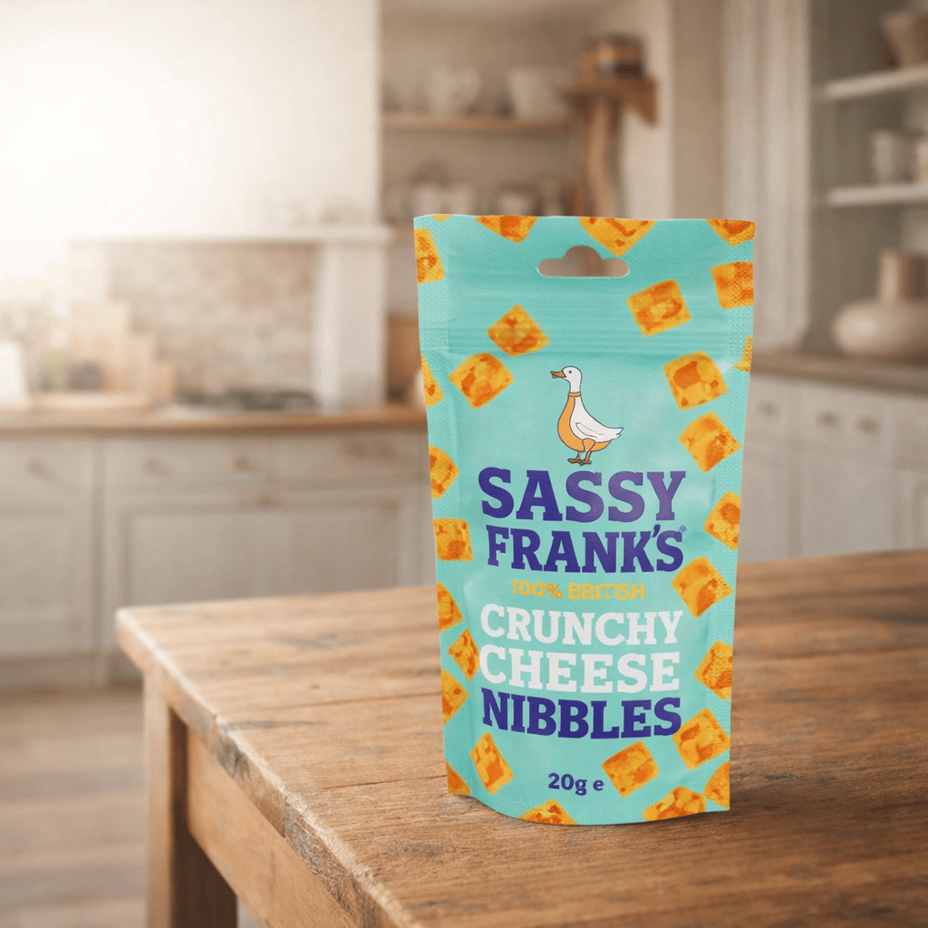 Sassy Franks Crunchy Cheese Nibbles 20g – The Cheese Wedge Company